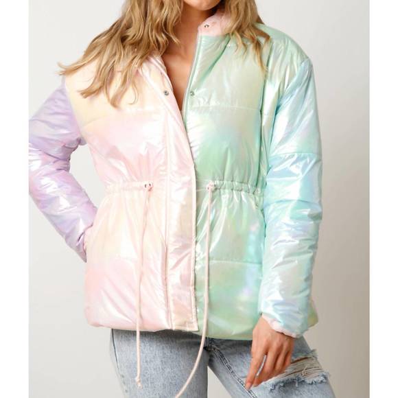 Peach Love California | Jackets & Coats | New Peach Love Iridescent ...